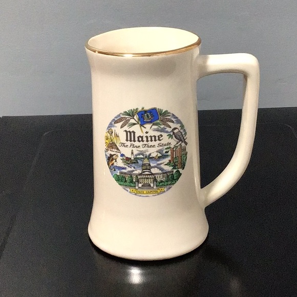 Dining | Vintage Beer Mug Maine | Poshmark